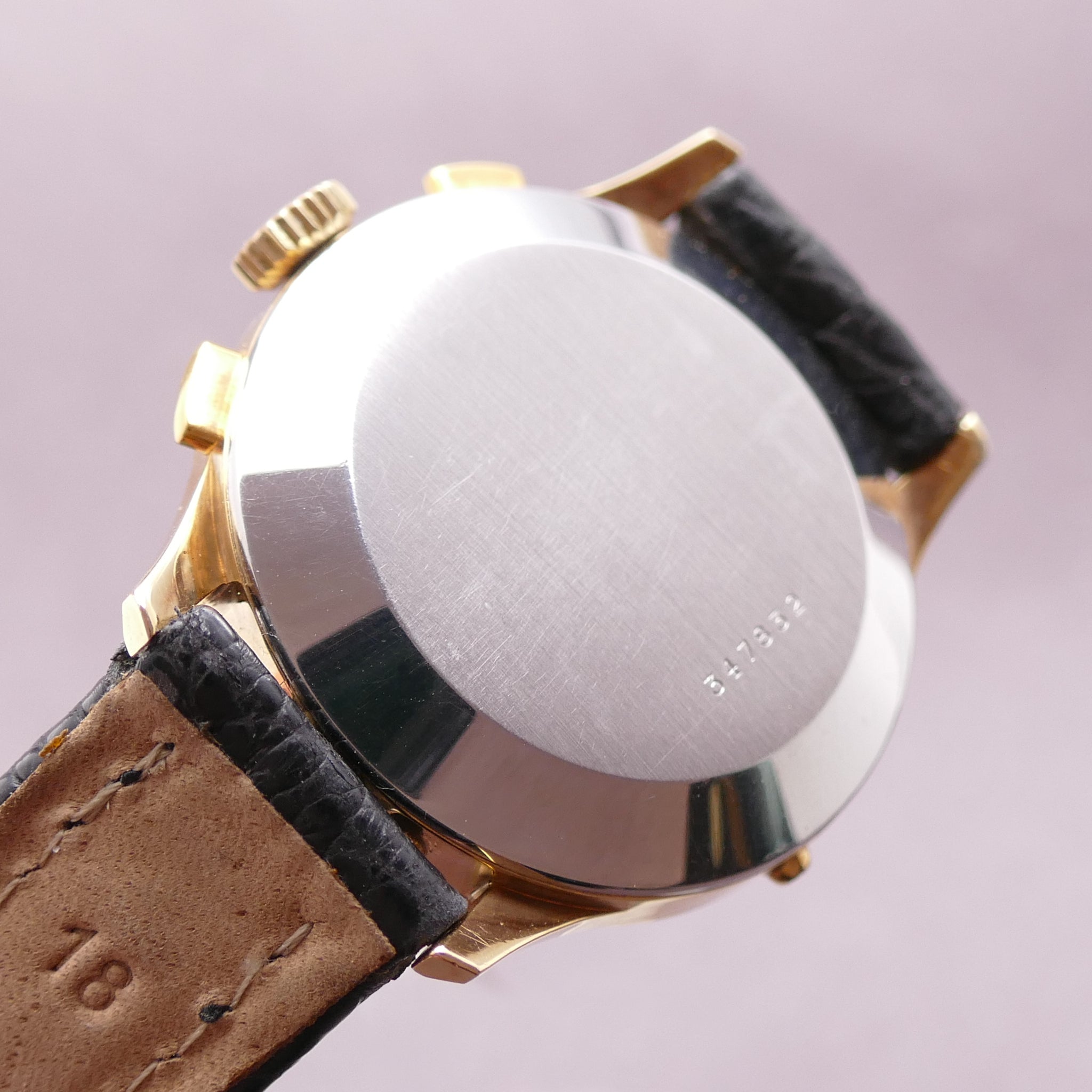 Angelus Chronodato Large 38mm Triple Date Chronograph – Timeplex