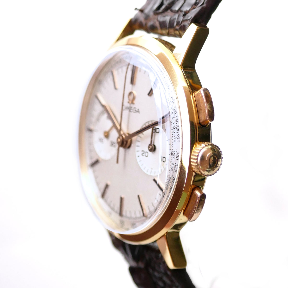 Omega 1963 Caliber 320 Vintage 2 Register Chronograph Watch – Timeplex