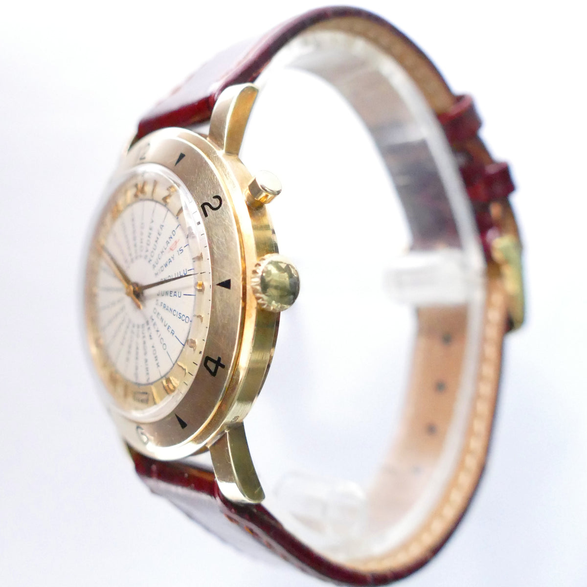 Tissot Navigator 14K World Time Automatic Watch Ref. 4001 – Timeplex