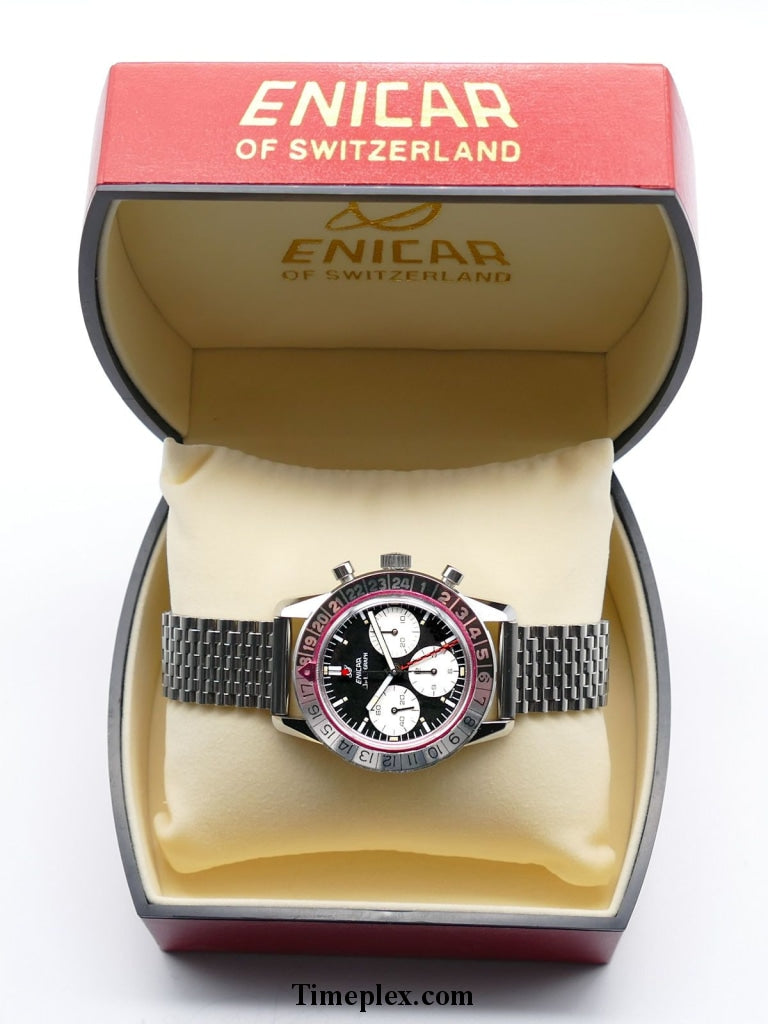Enicar Jet Graph 1969 GMT Chronograph MK III – Timeplex