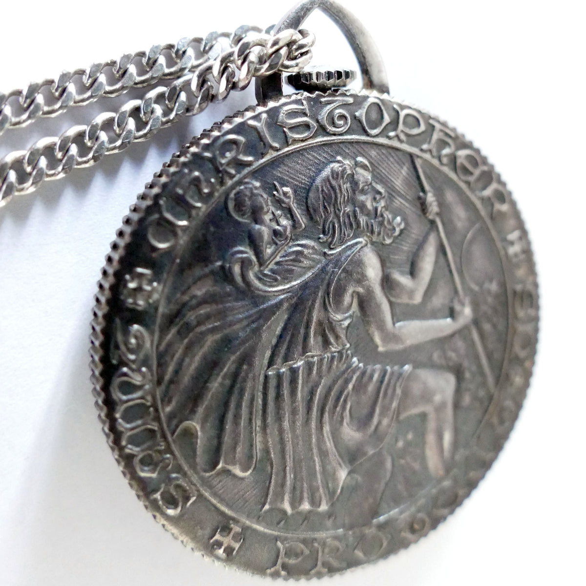 Movado Sterling Silver St. Christopher Coin Edge Watch with Case – Timeplex