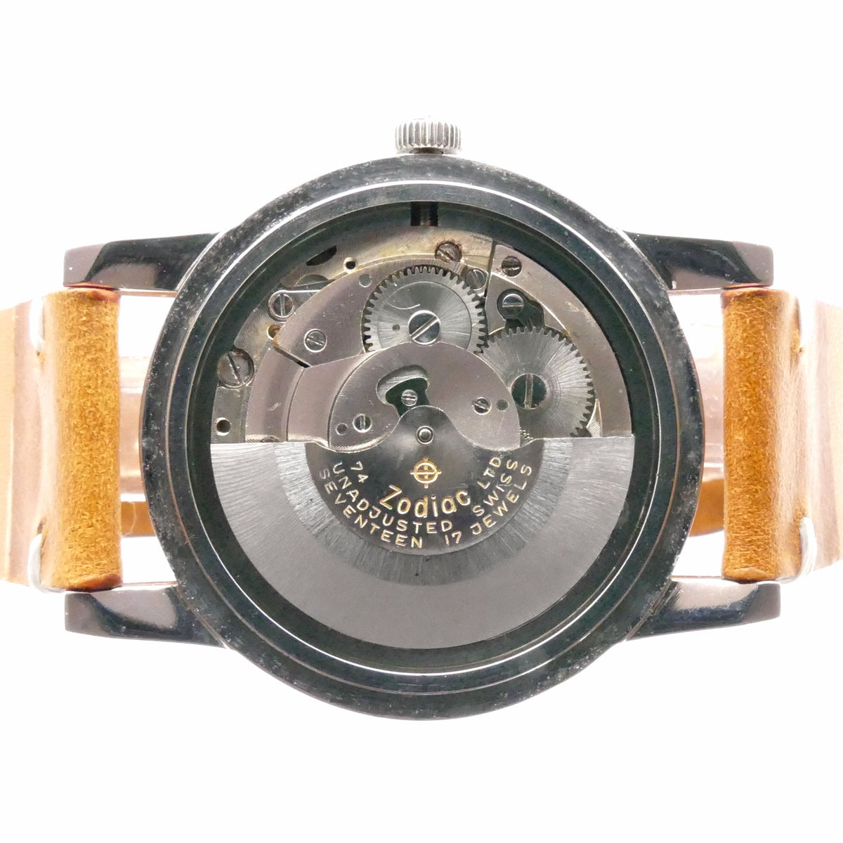 Zodiac Tropical Brown Dial Automatic Moonphase Watch – Timeplex